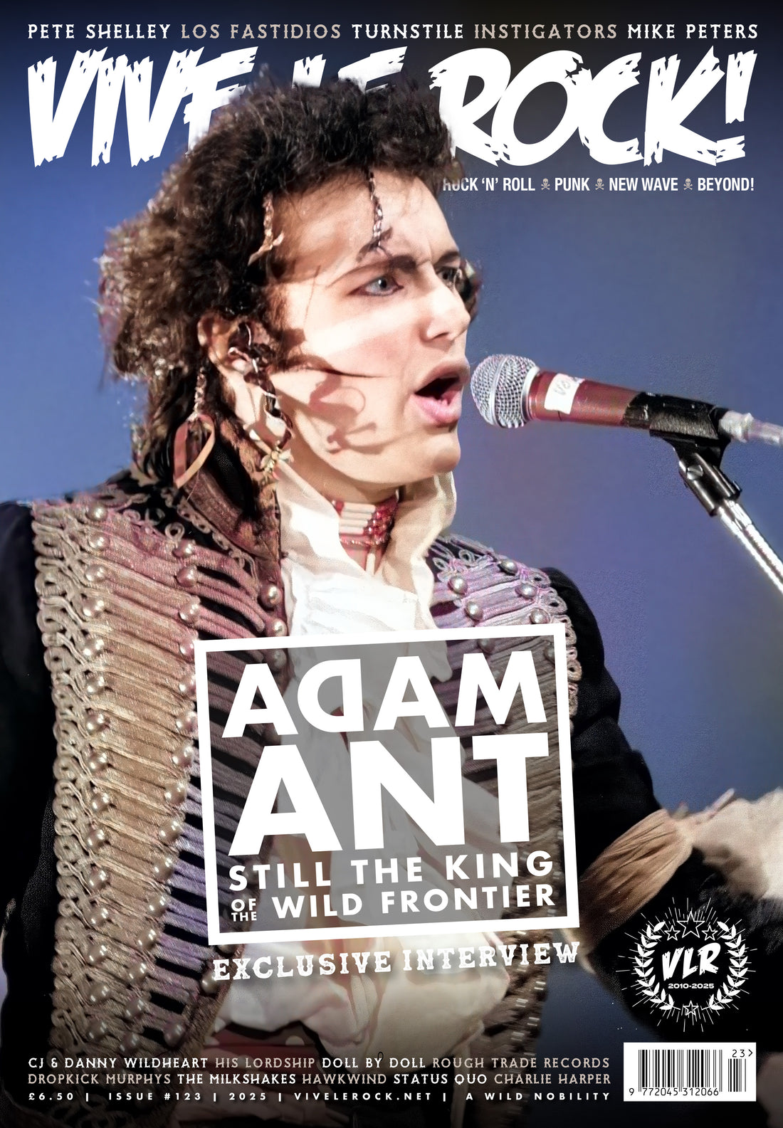 VIVE LE ROCK 123: ADAM ANT – Vive Le Rock